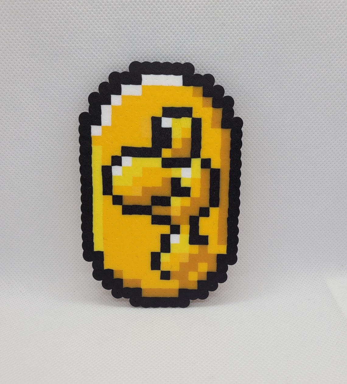 Yoshi Coin Perler Super Mario World 8 Bit Perler Bead Pixel - Etsy