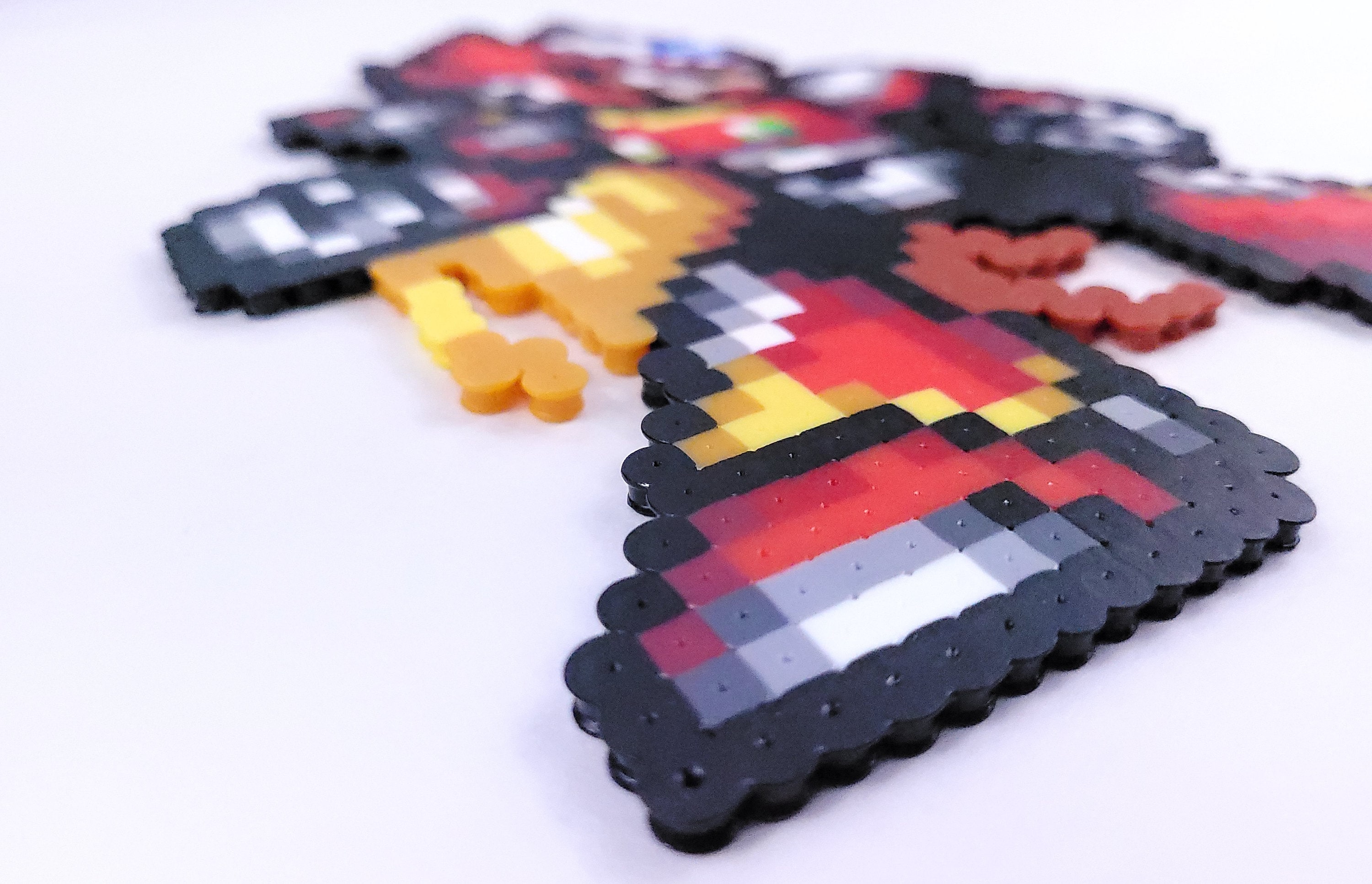 Perler Beads Zero Mega Man Pixel Art Mega Man X - Etsy