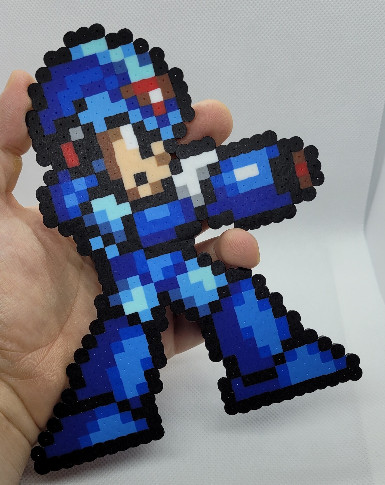 Mega Man Video Game Perler Beads Wall Art Pixel Hama - Etsy