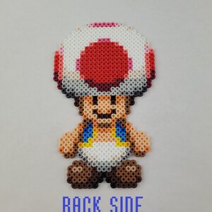 Toad Pixel Art, Perler Beads Toad - Etsy