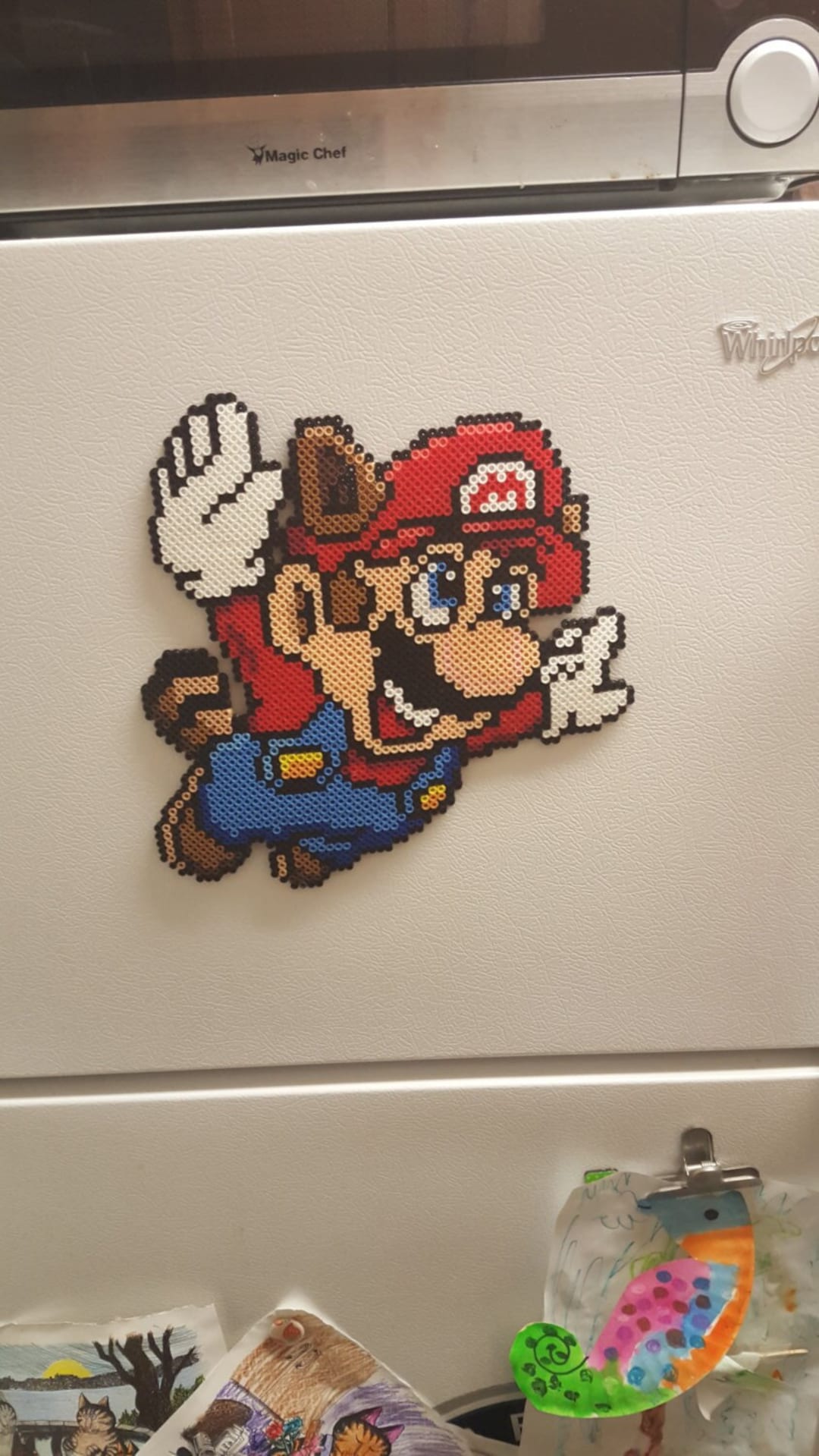 Raccoon Mario Perler Bead Art: Super Mario Bros. 3 Pixel Sprite - Etsy