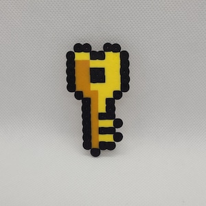 Legend of Zelda Boss Key Keychain, Perler Bead Magnet, Link to the Past ...