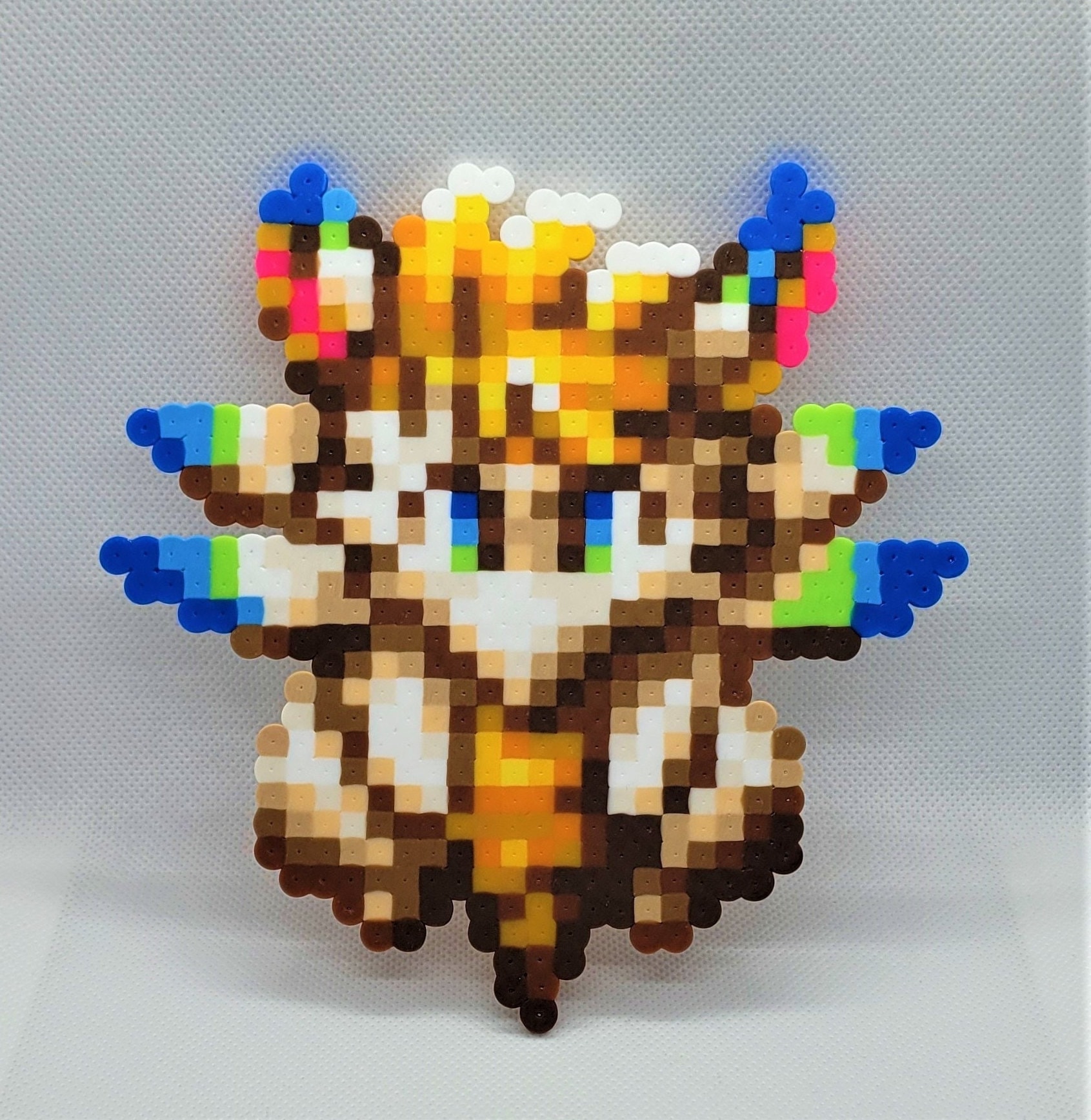 Perler Beads Flammie Secret of Mana 8 Bit Pixel Art | Etsy