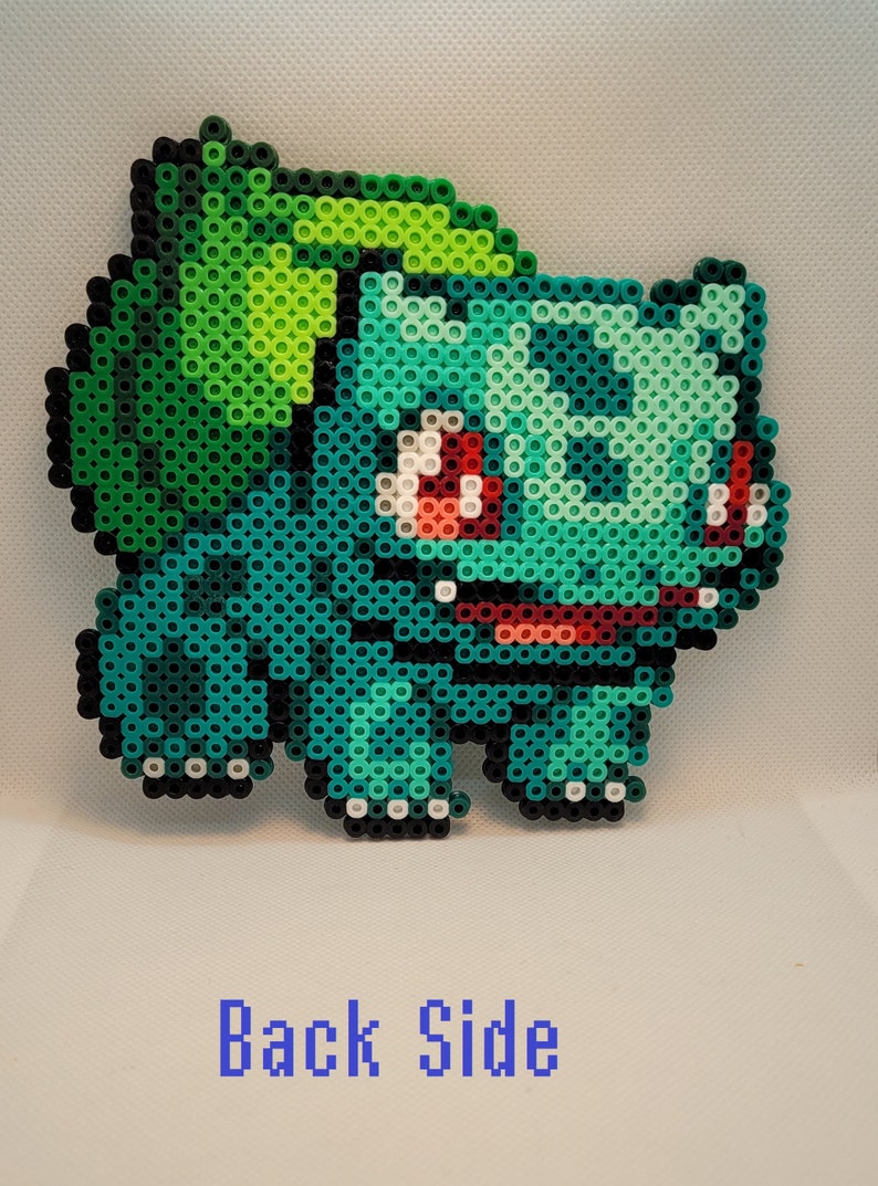 Bulbasaur Perler Pokemon Perler Beads pixel art Venusaur - Etsy México