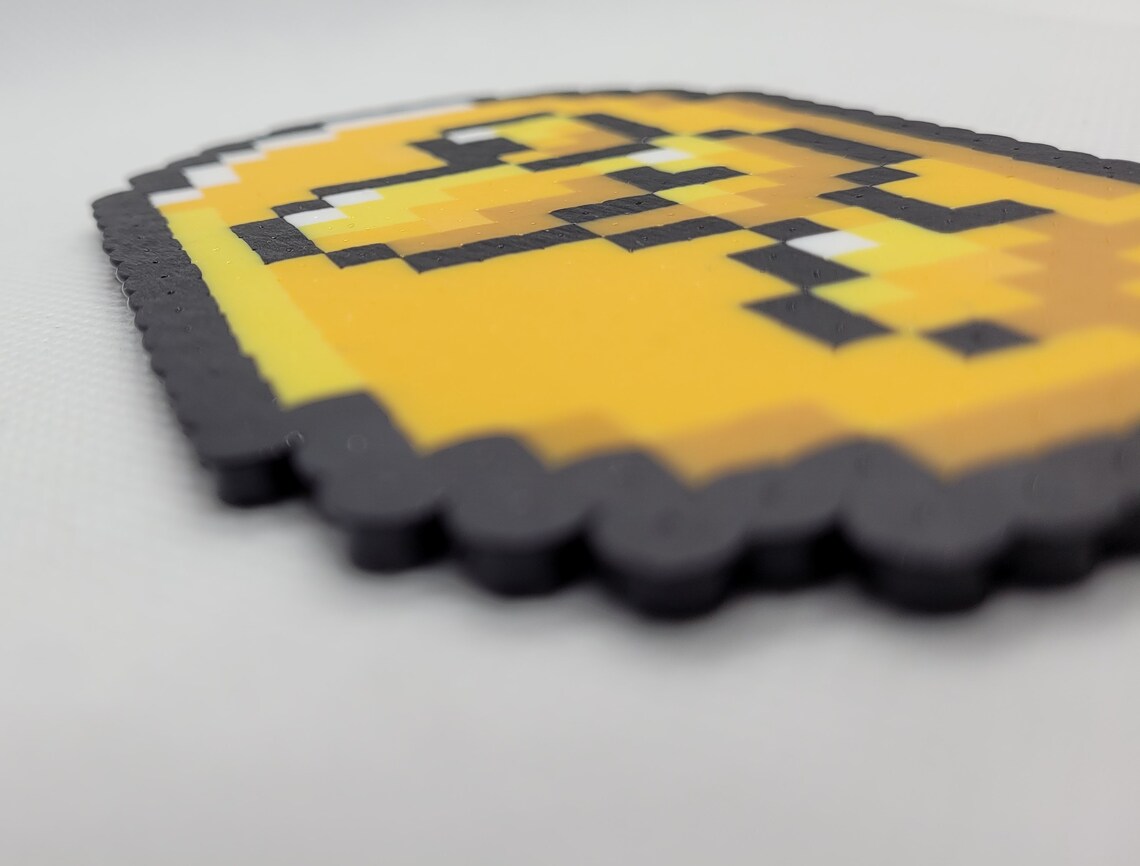 Yoshi Coin Perler Super Mario World 8 Bit Perler Bead Pixel - Etsy