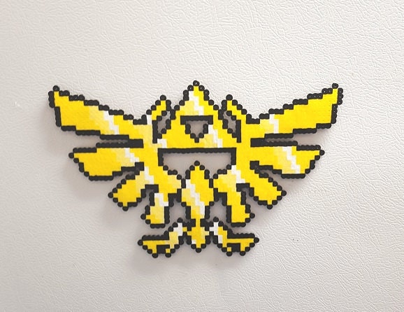 Triforce Pixel Art Template