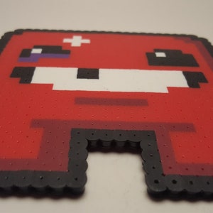 Super Meat Boy, Perler Beads, Retro Pixel Art, Unique Gamer Gift, Man ...