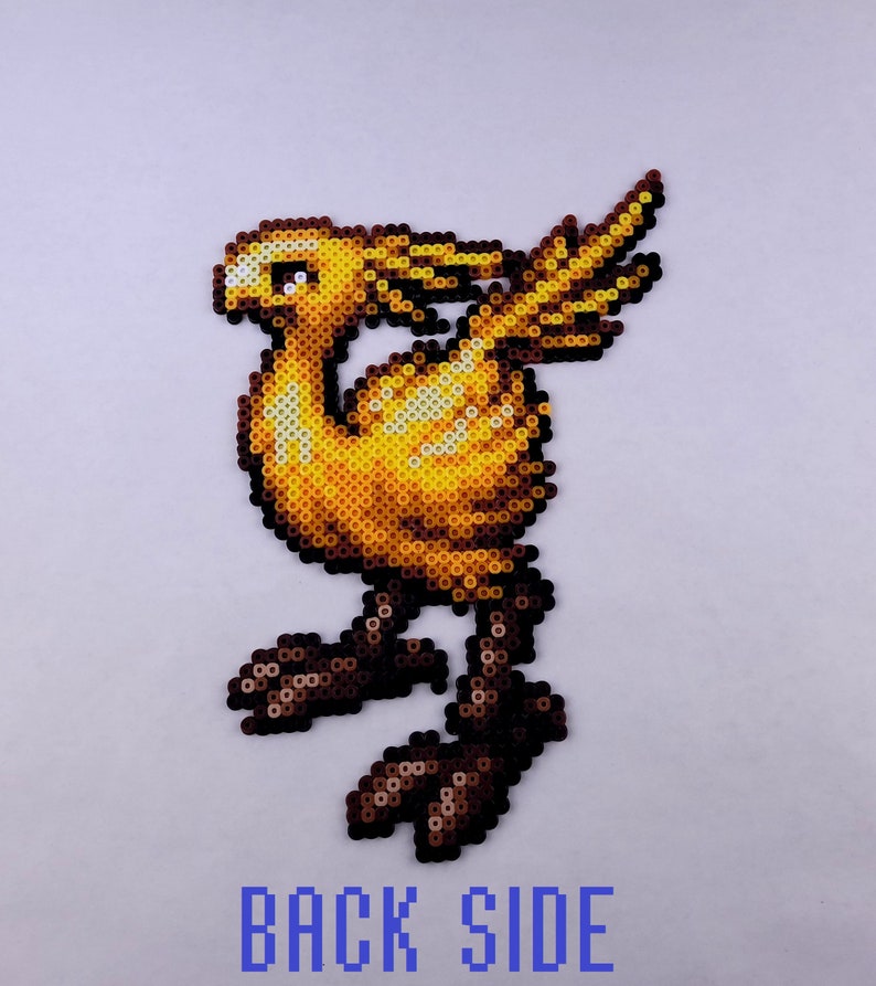 Final Fantasy Chocobo Perler Beads Pixel Art Hama Beads | Etsy