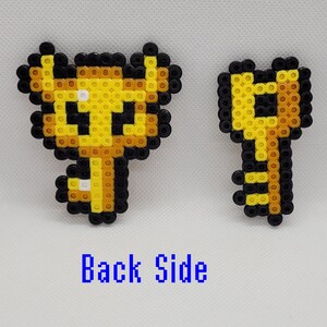 Legend of Zelda Boss Key Keychain, Perler Bead Magnet, Link to the Past ...
