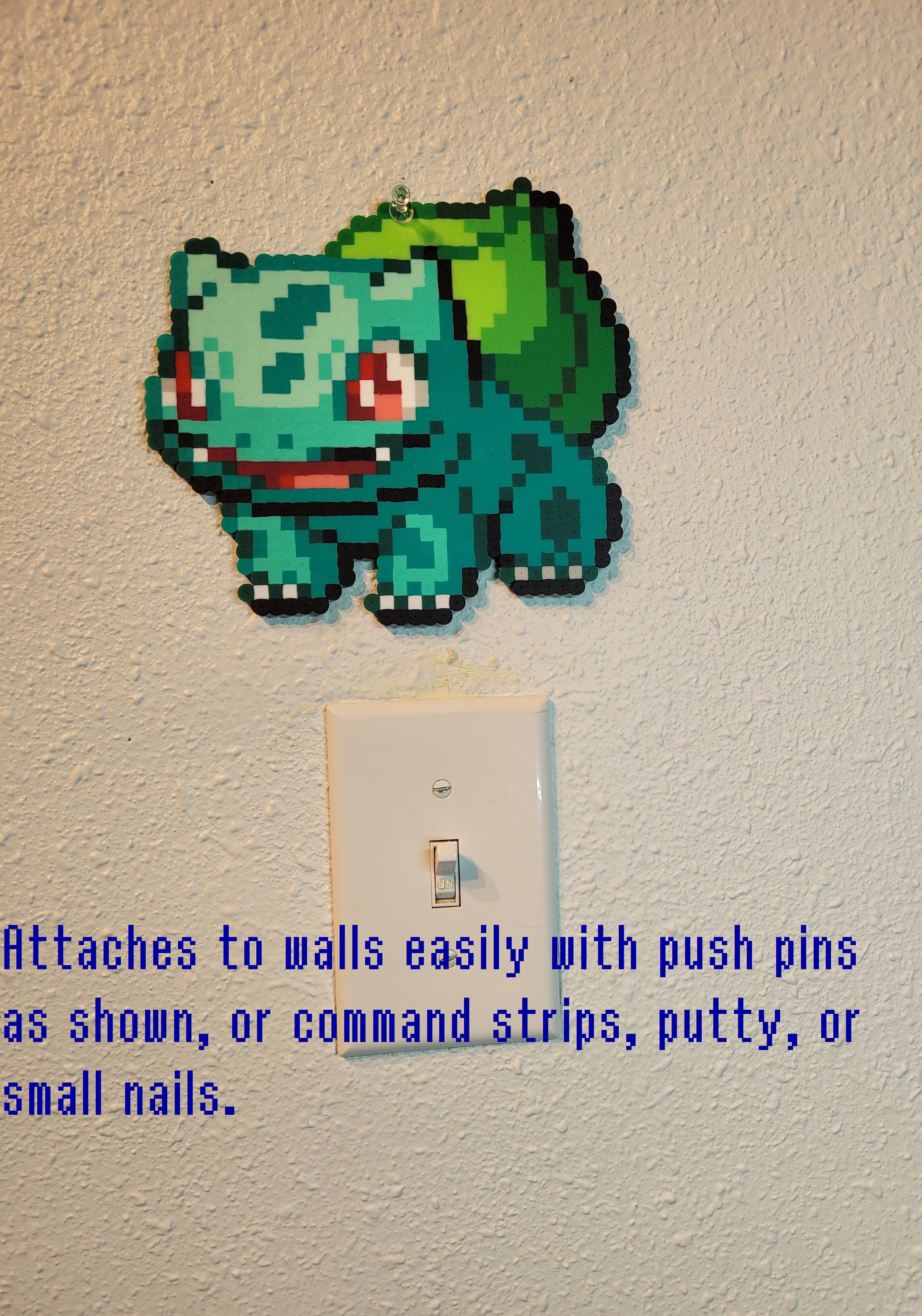 Bulbasaur Perler Pokemon Perler Beads pixel art Venusaur - Etsy México