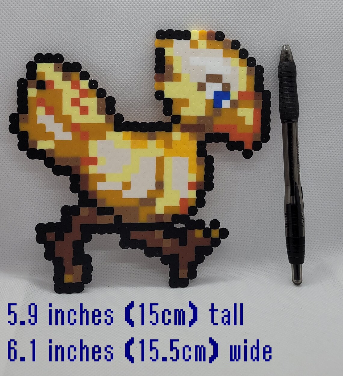 Chocobo Perler Bead Art Final Fantasy Fridge Magnets Perler - Etsy