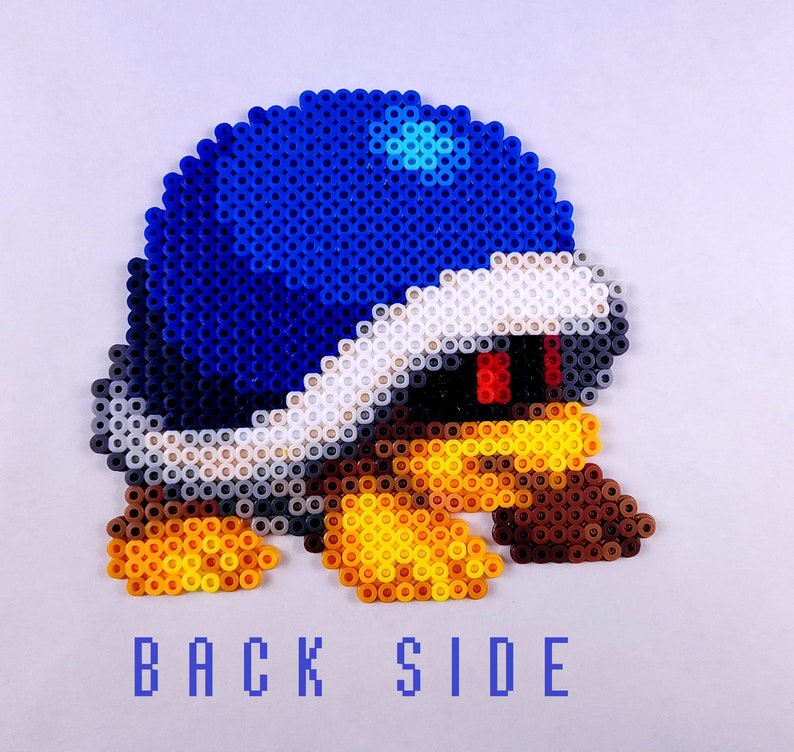 Mario Perler Baddies 8 Bit Pixel Art Perler Bead Art Boo | Etsy UK