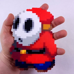 Mario Perler Baddies | 8 Bit Pixel Art | Perler Bead Art | Boo | Koopa ...