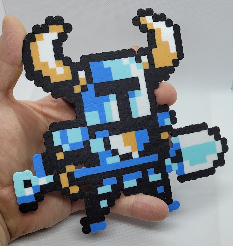 Shovel Knight Perler Bead Pixel Art - Etsy