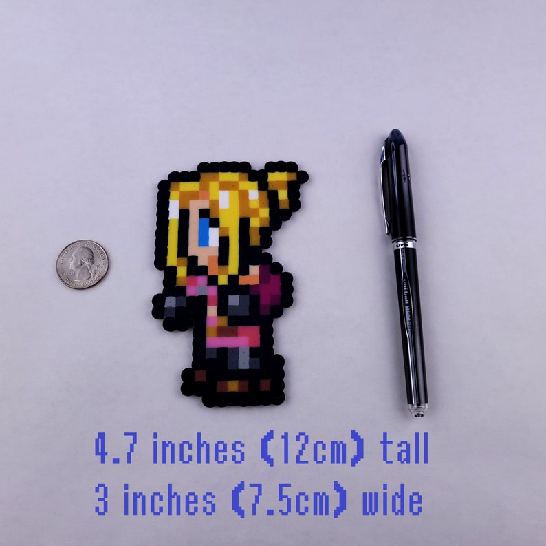 Final Fantasy 8 Perler Bead Art Squall Fridge Magnets FF8 - Etsy