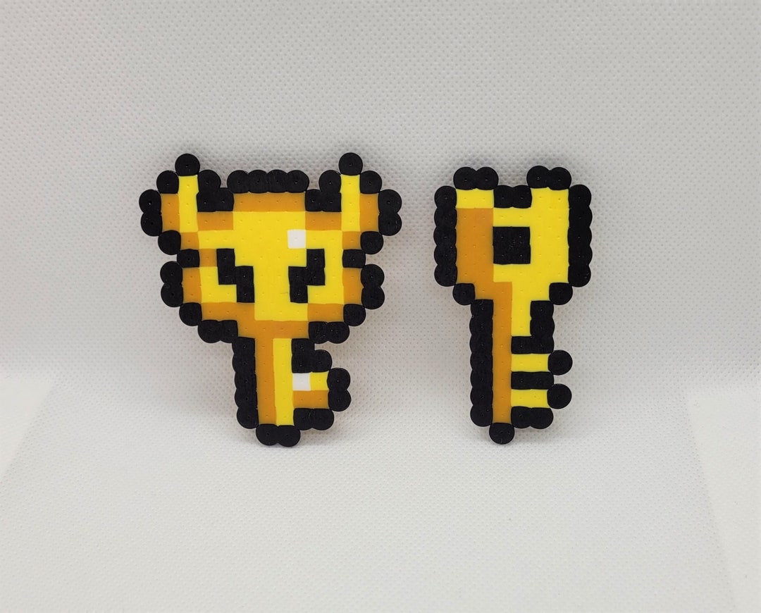 Zelda Boss Key Perler Bead: SNES Pixel Art Magnet - Etsy