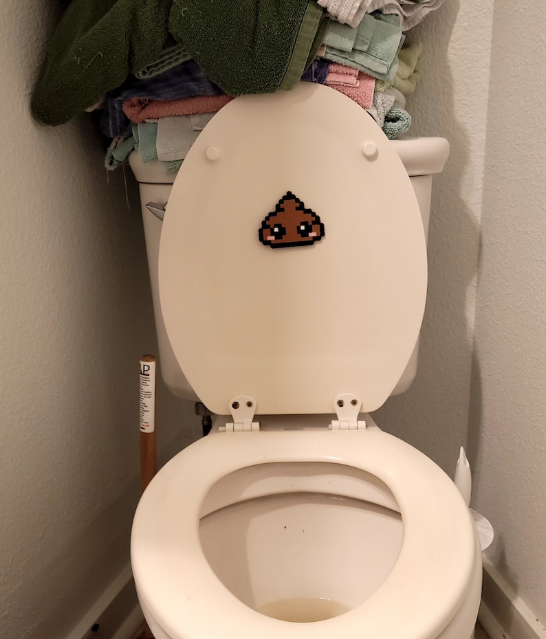 Poop Emoji Kawaii Poo Perler Beads Pixel Art Shit Crap - Etsy