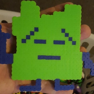 Mooninites, Perler Beads, Adult Swim, Meatwad, Master Shake, Frylock ...