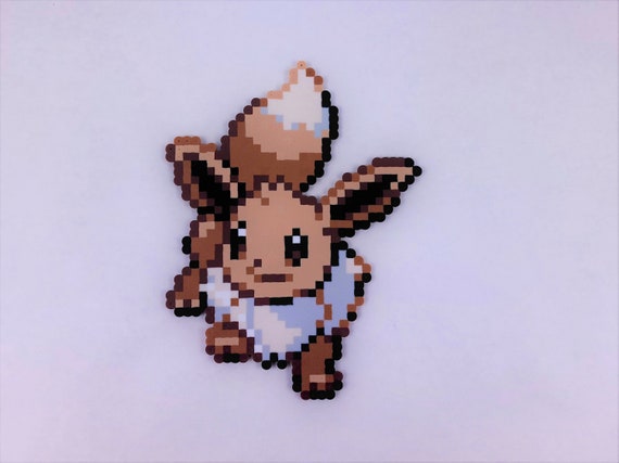 Griglia Pixel Art Pokemon Eevee Eevee Pixel Art