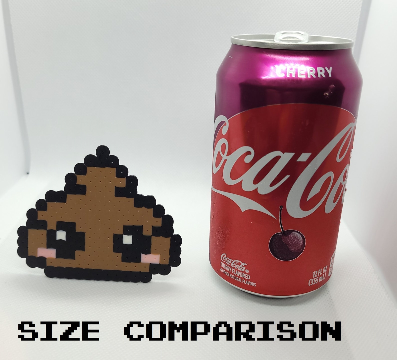 Poop Emoji Kawaii Poo Perler Beads Pixel Art Shit Crap - Etsy