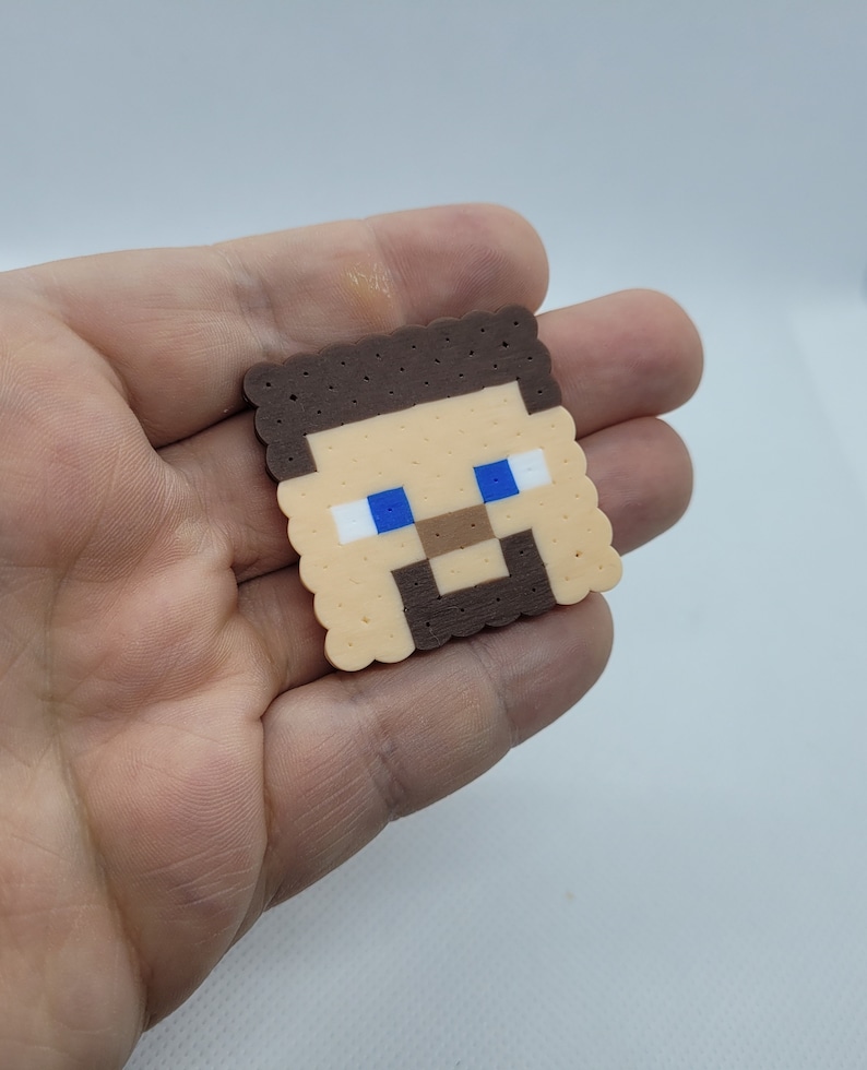 Minecraft Perler Bead Magnet, Keychain, Party Favor - Etsy Australia