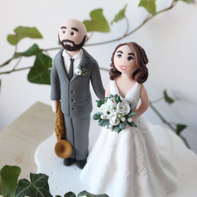 Clay Bride and Groom - Etsy