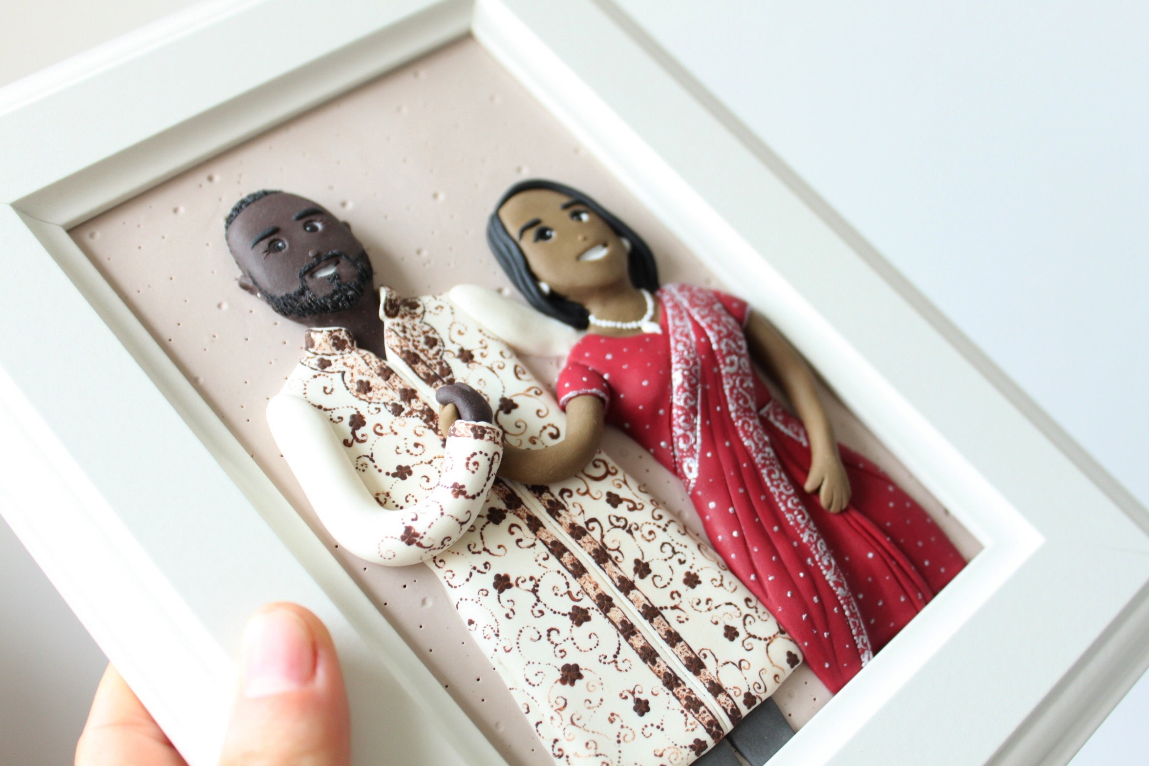 Couples Portrait, Engagement Gift, Wedding Anniversary Gift, Couple ...