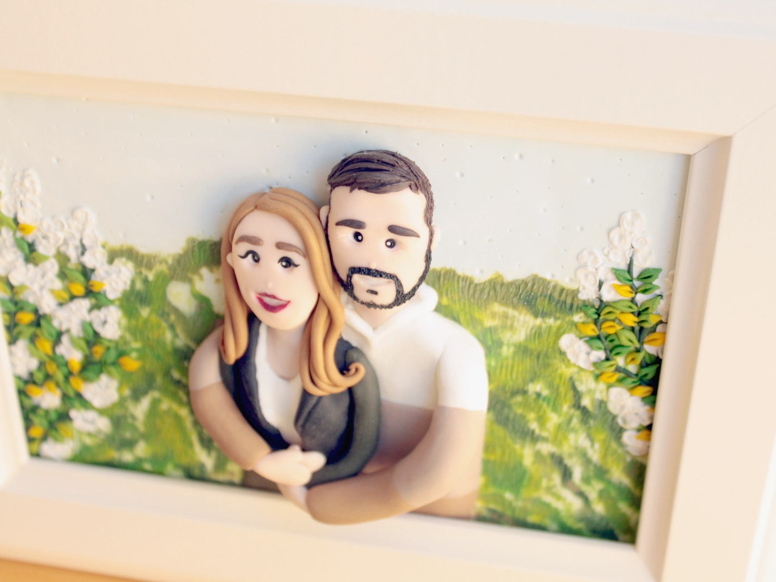 Custom Couple Portrait Personalized Couple Gift Gift for - Etsy
