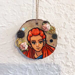 Aloy Horizon Zero Dawn Inspired Wooden Christmas Ornament - Etsy