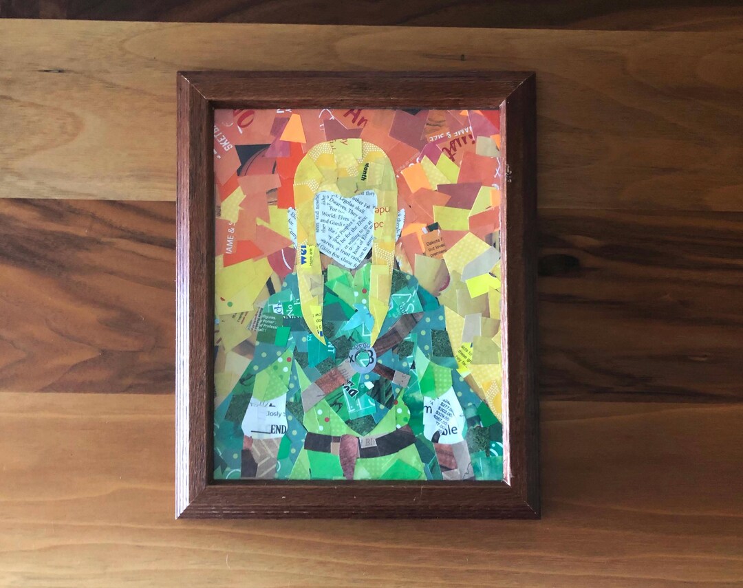 Legolas "lord of the Rings" Inspired Book Collage - Etsy