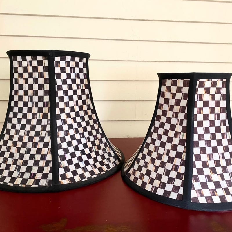 Check Lamp Shades - Etsy