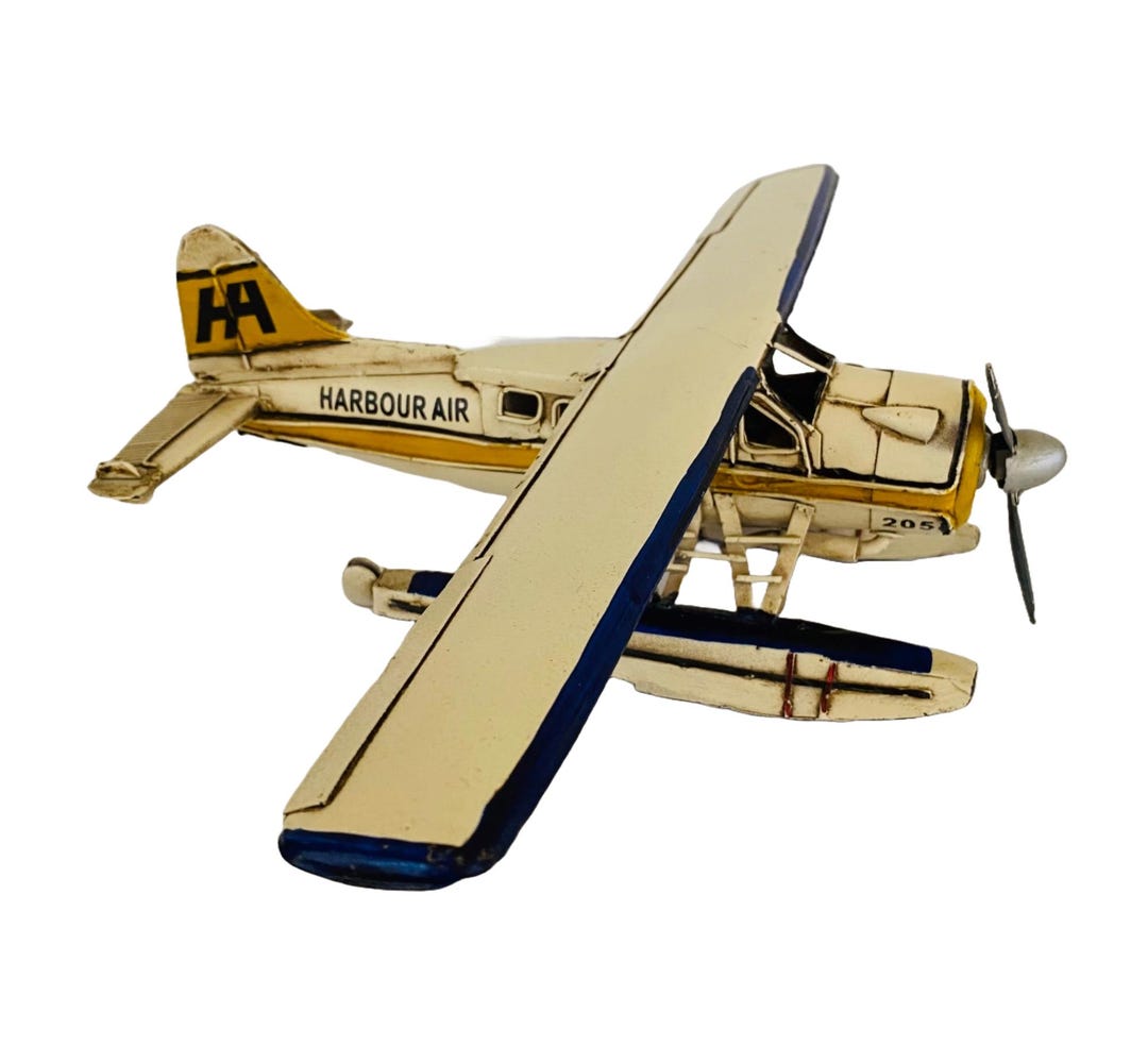 De Havilland Beaver Seaplane Harbour Air Metal Model Airplane Aviation ...