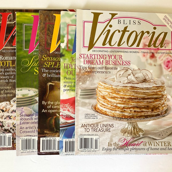 Victoria Magazine - Etsy