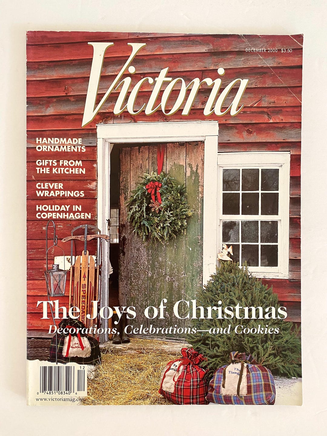 Vintage Victoria Magazine December 2000 Christmas Winter Issue - Etsy