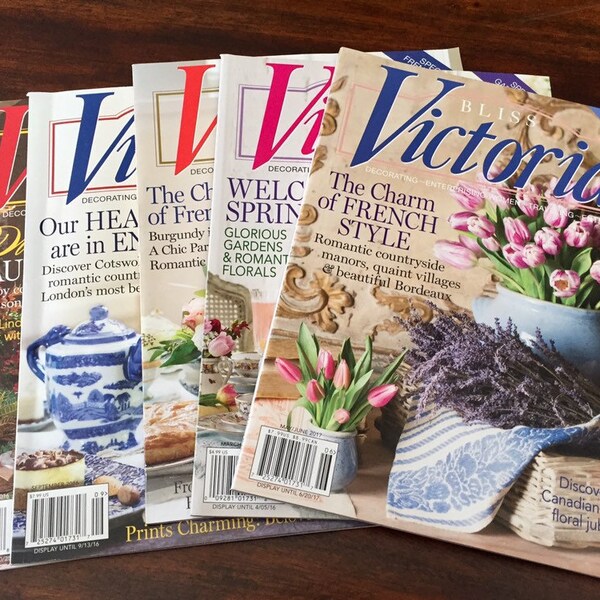 Victoria Magazine - Etsy