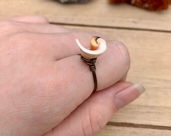 Sea Shell Ring Shell Stack Ring Tide Pool Ring Ocean Ring | Etsy