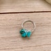 Wire Wrapped Turquoise Ring, Turquoise Jewelry, Round Bead Ring ...