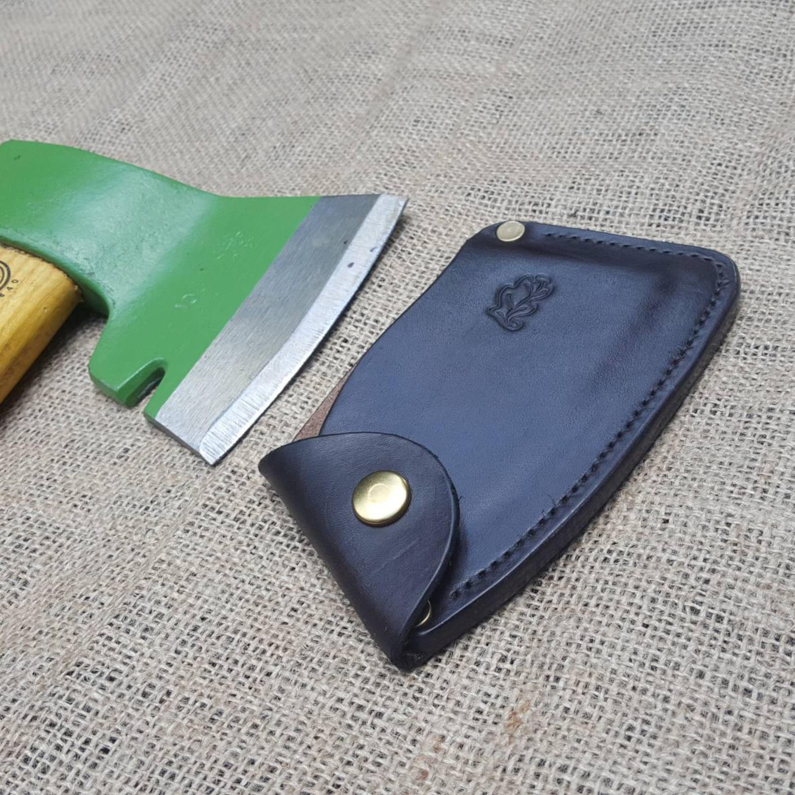 Leather Axe Sheath Custom Made From British Leather - Etsy
