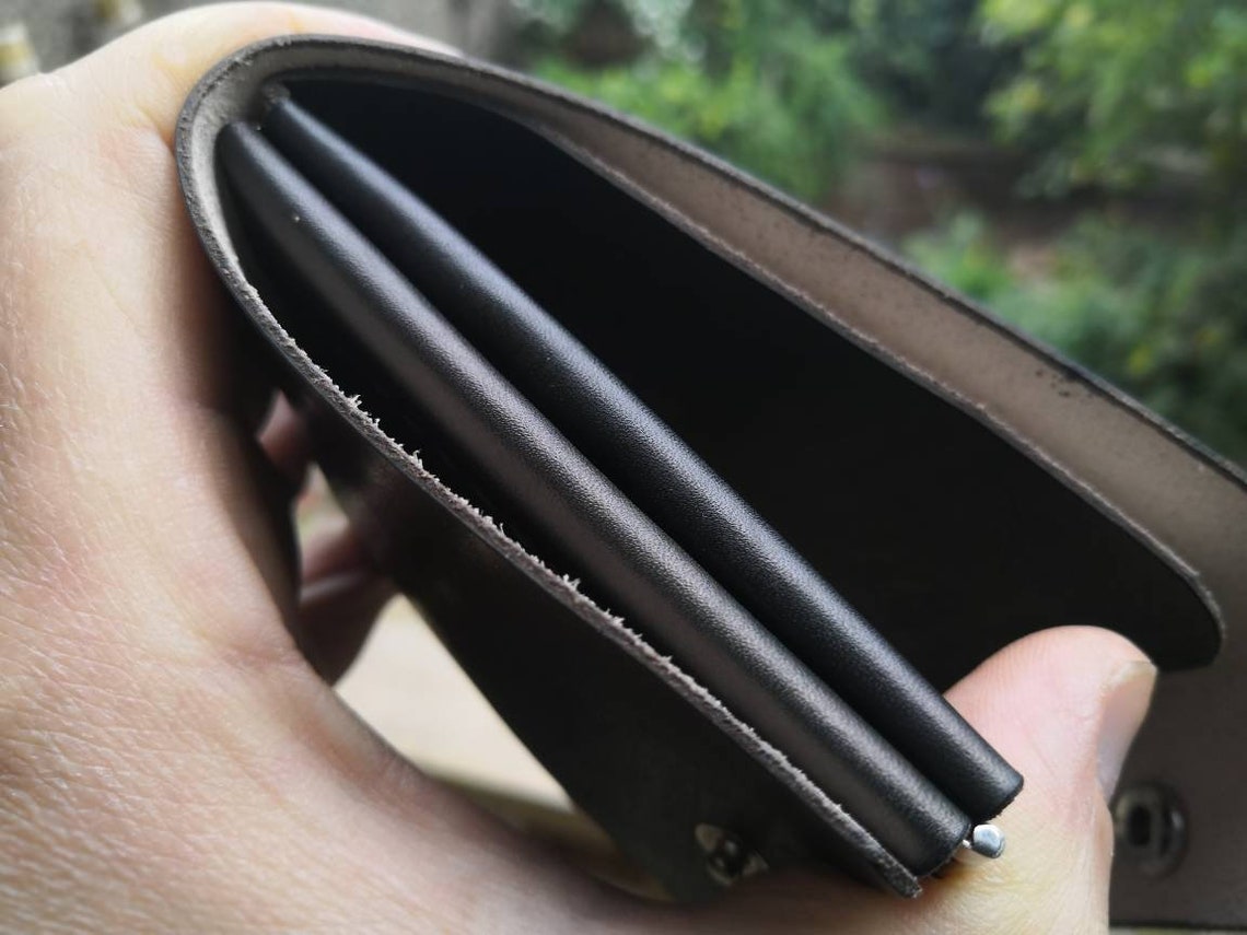 Wallet With Squeeze Frame Coin Pouch and Space for Notes. - Etsy UK