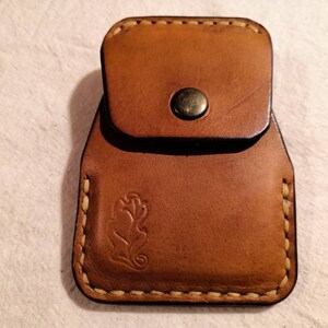 Leather Card and Bank Notes Wallet. Pocket Size | Etsy