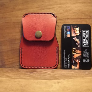 Leather Card and Bank Notes Wallet. Pocket Size - Etsy