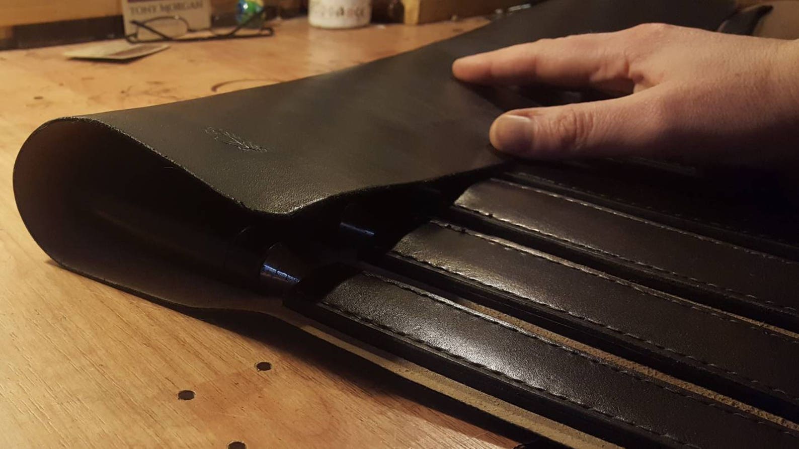 Leather Chisel Roll Made to Fit up to 6 Chisels Plus Extra - Etsy UK