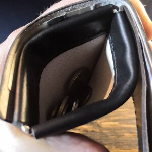 Wallet With Squeeze Frame Coin Pouch and Space for Notes. - Etsy UK