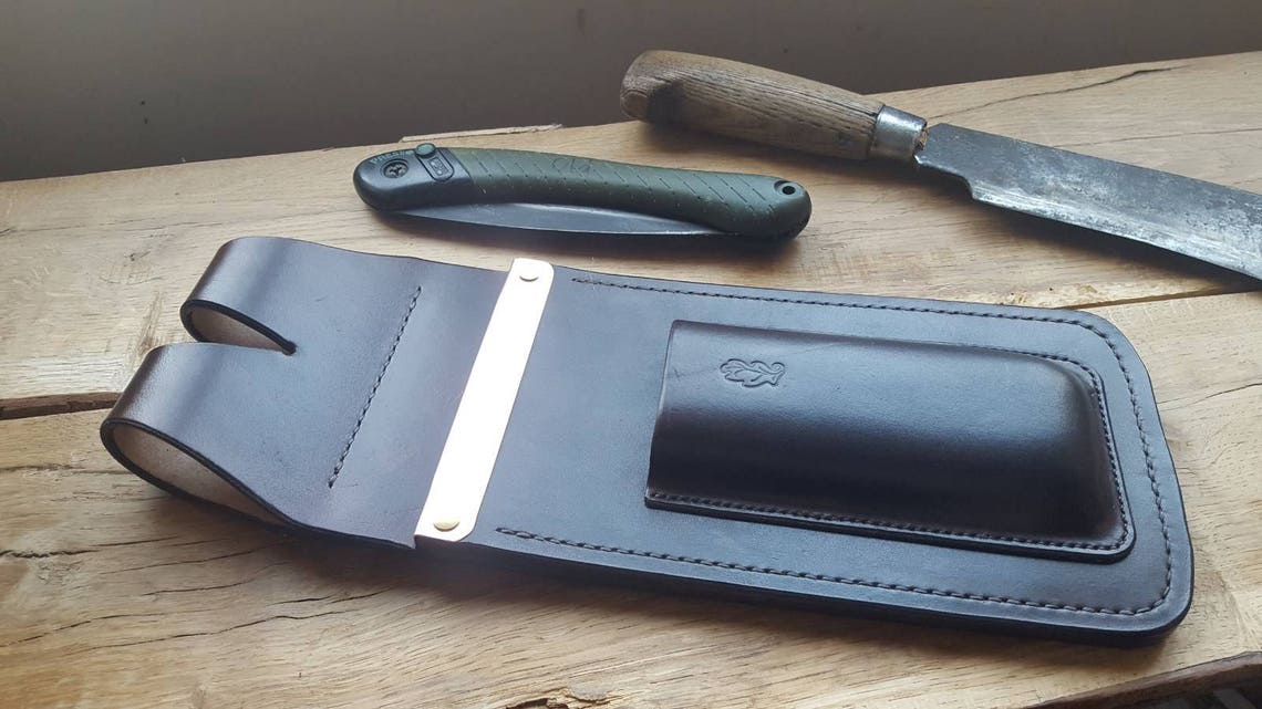 Billhook Sheath / Holster copper opening hand made in the | Etsy
