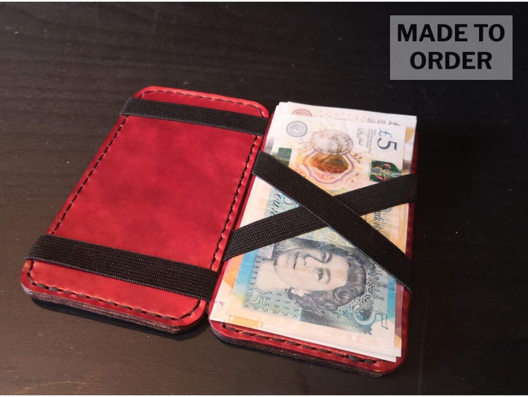 Magic Wallet Handmade From European Leather - Etsy