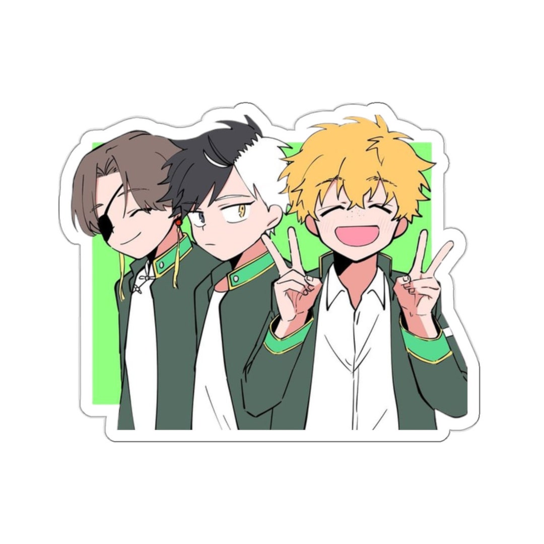 Windbreaker Sakura Nirei Suou Japanese Chibi Manga Anime Sticker - Etsy