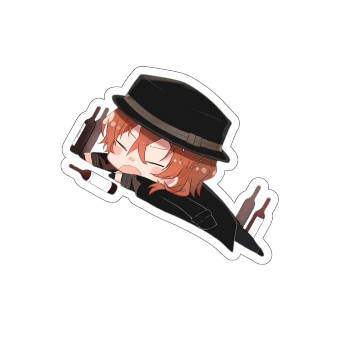 Cute Chibi BSD Stray Dogs Chuuya Japanese Manga Anime Sticker - Etsy