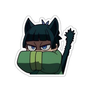 Mad Cat Anime Manga Cute Anime Girl Apothecary Maomao Sticker - Etsy UK