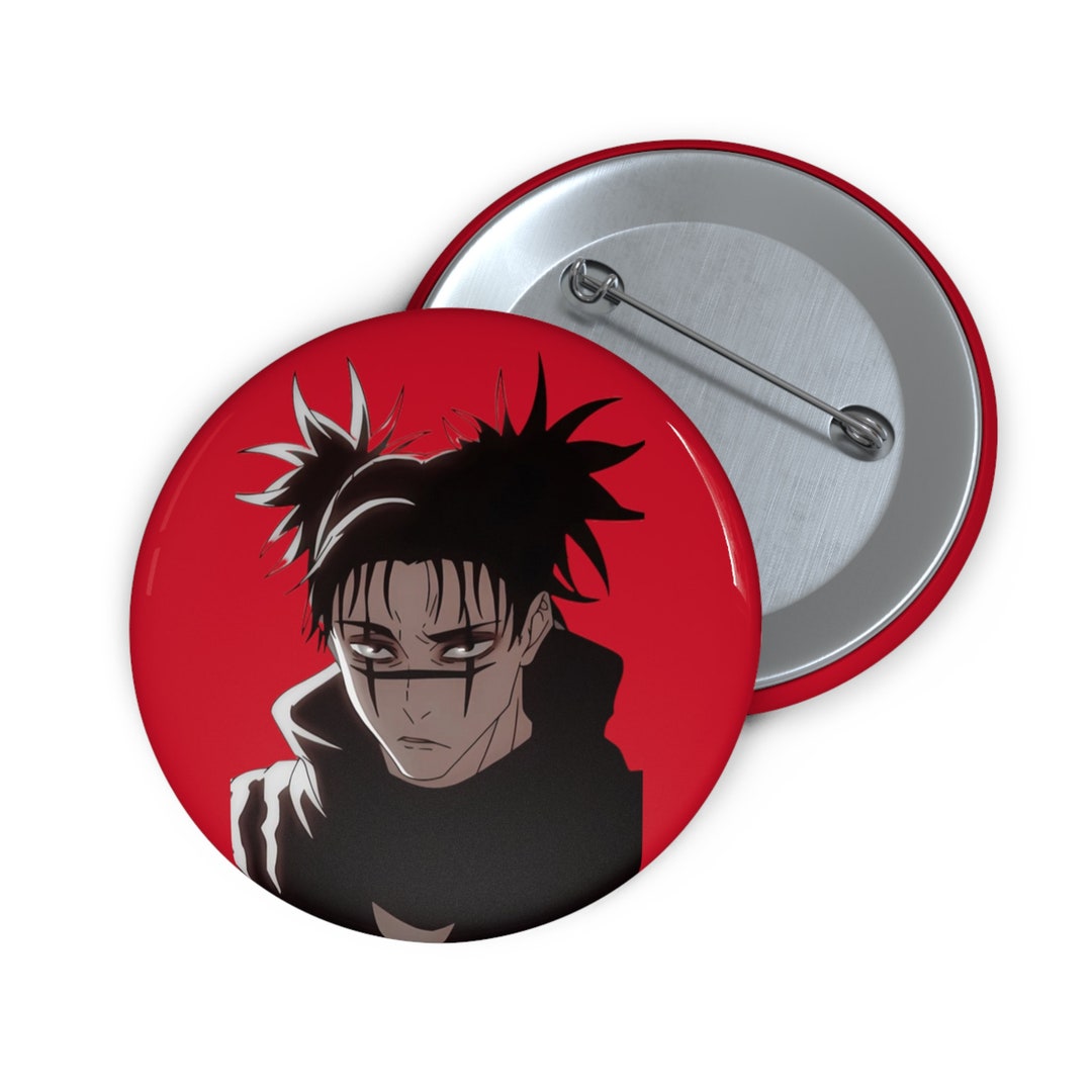 Choso Anime Manga Button Pin - Etsy