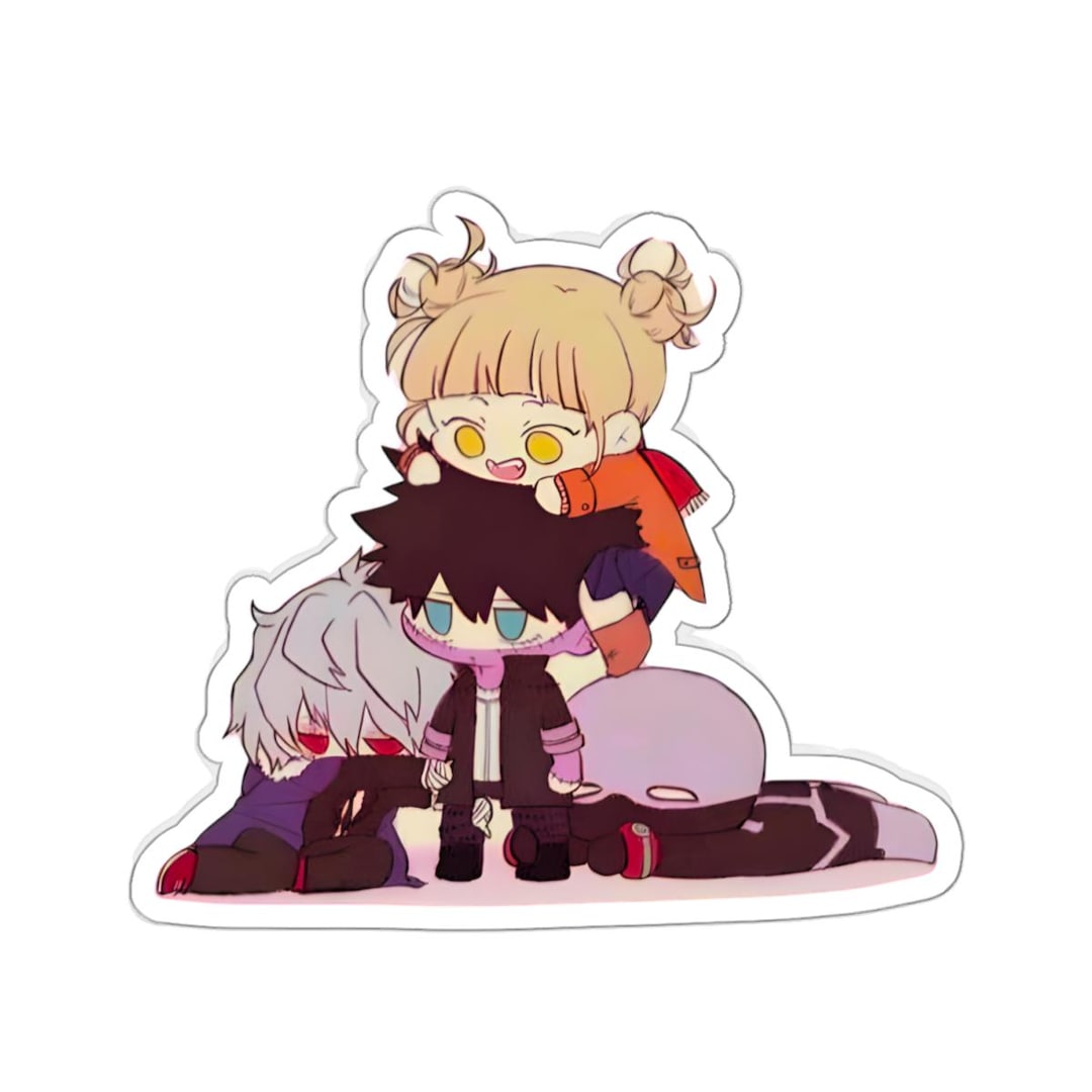 MHA Toga Shigaraki Dabi Villains Alliance Boku No Hero Kawaii Chibi ...